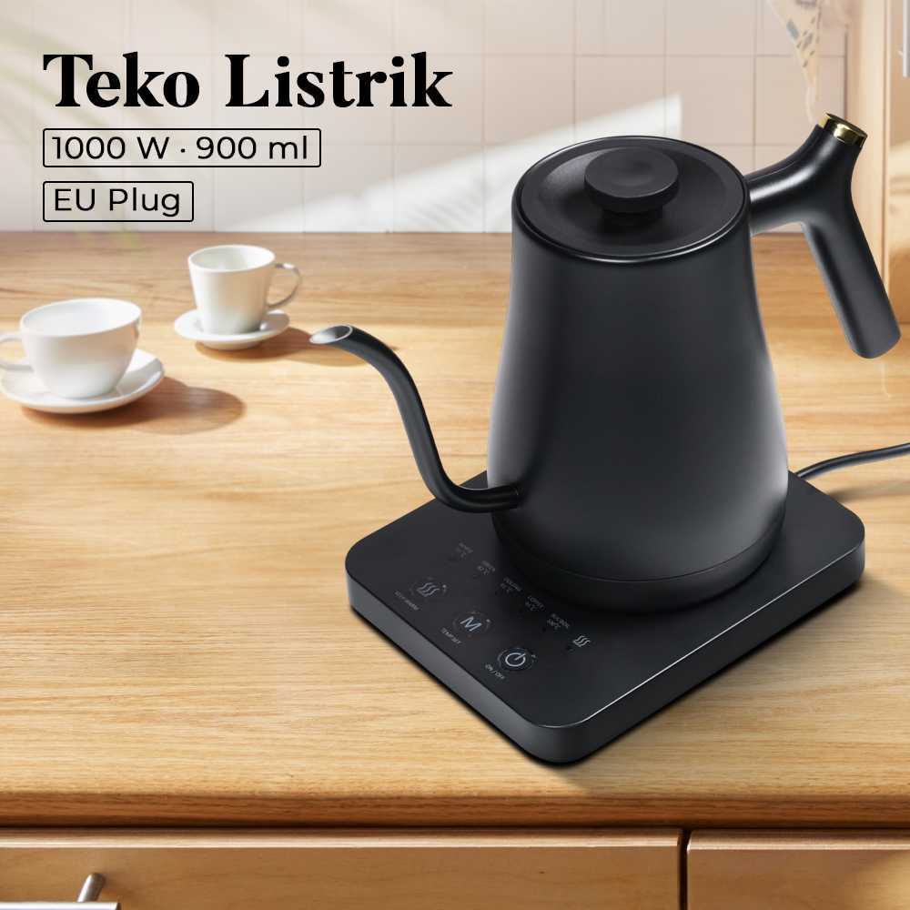 Domura Electric Coffee Kettle Gooseneck Pour Over Water Heater 1000W ...