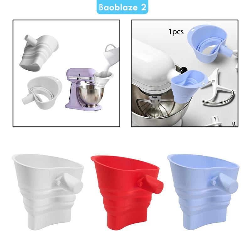 [baoblaze2] Flour Funnel Pouring Space Saving Stand Mixer Attachment ...
