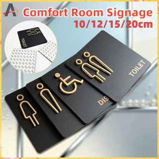 Shop comfort room signage for Sale on Shopee Philippines