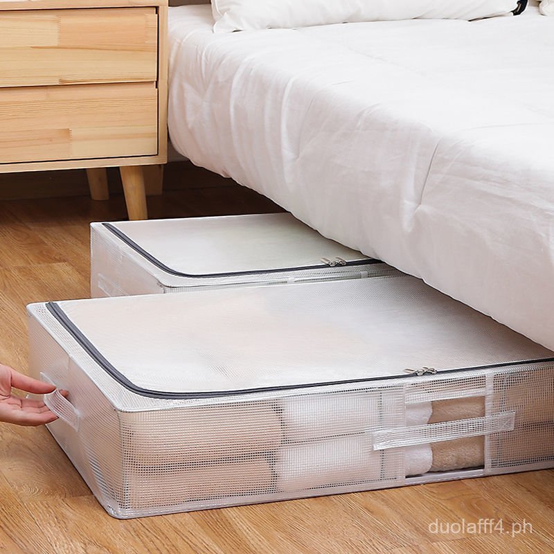 Fabric Foldable Under-Bed Storage Box Bed Bottom Storage Box Drawer ...
