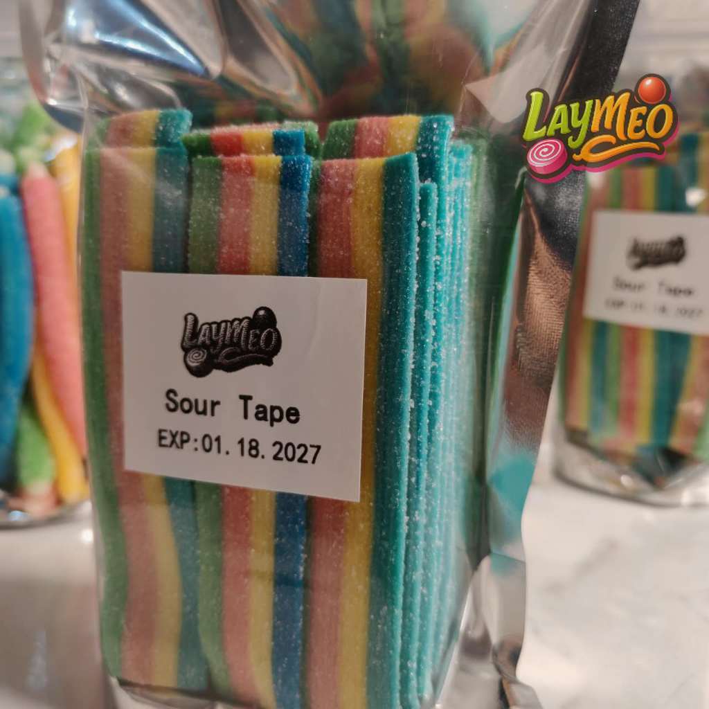 Sour Tape Sour Belt Gummy Candy 250g/500g/1KG/1.5kg | Shopee Philippines