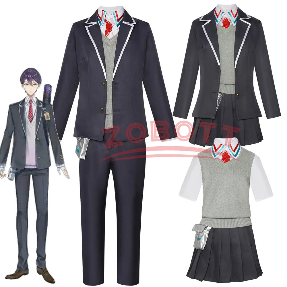 You Tuber Vtuber Nijisanji Kenmochi Toya Cosplay Costume Man Woman ...