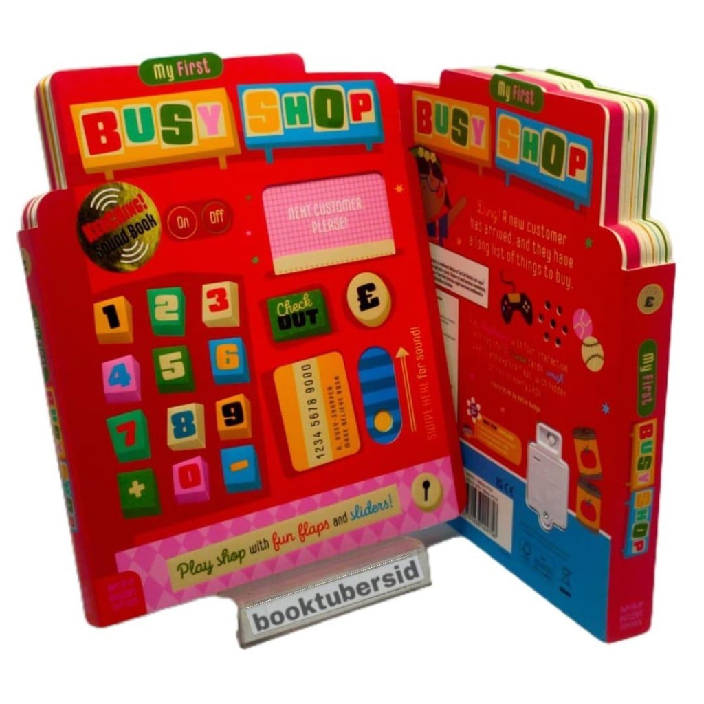 Original Imported Children's Book: My First Busy Shop By Alexander Cox ...