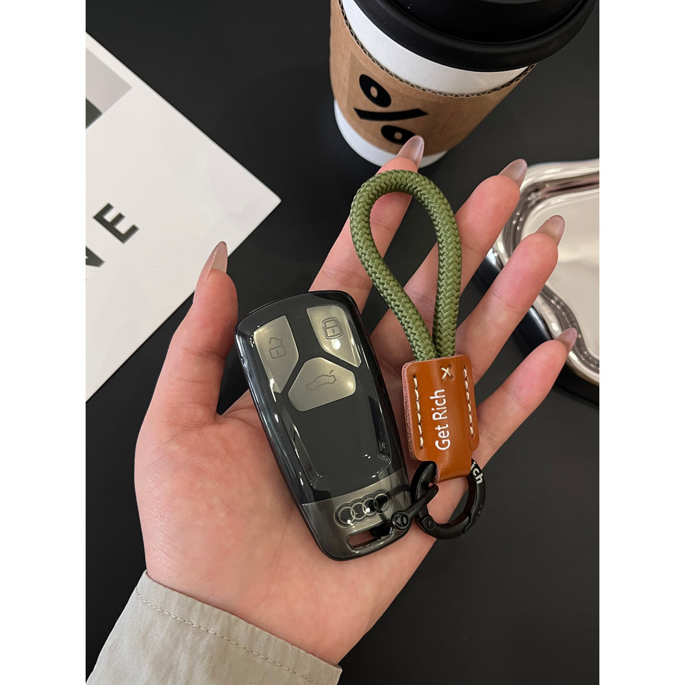 Suitable for Audi A4l/a5l/q5l Men Women Car Key Cover Braided Rope ...
