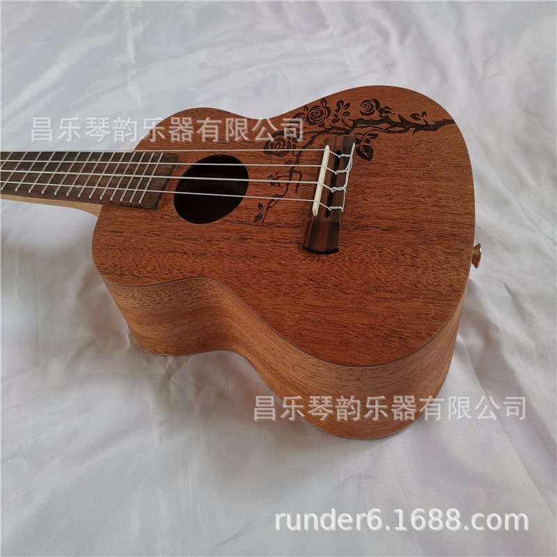 Ukulele Ukulele Ukulele Four-String Small Guitar231-inch Peach Blossom ...