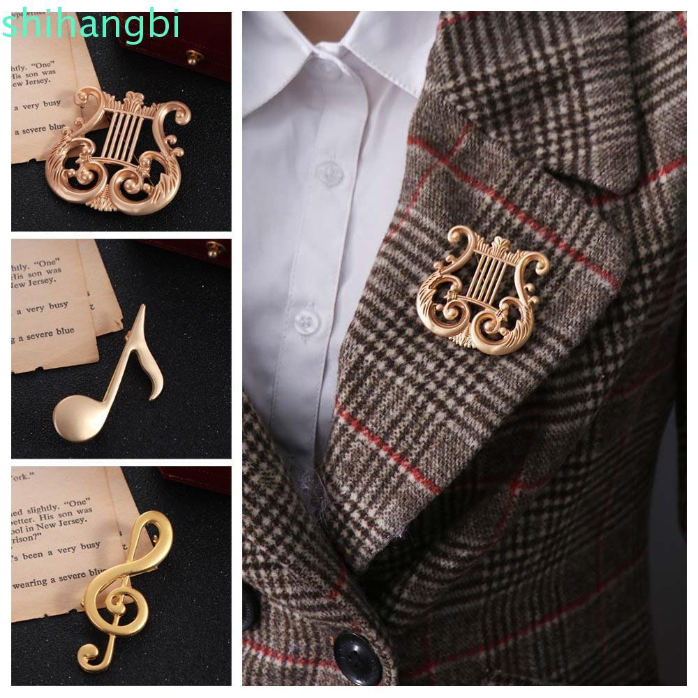 SHIHANGB Eighth Note Pin, Music Instrument Alloy Treble Clef Pins ...