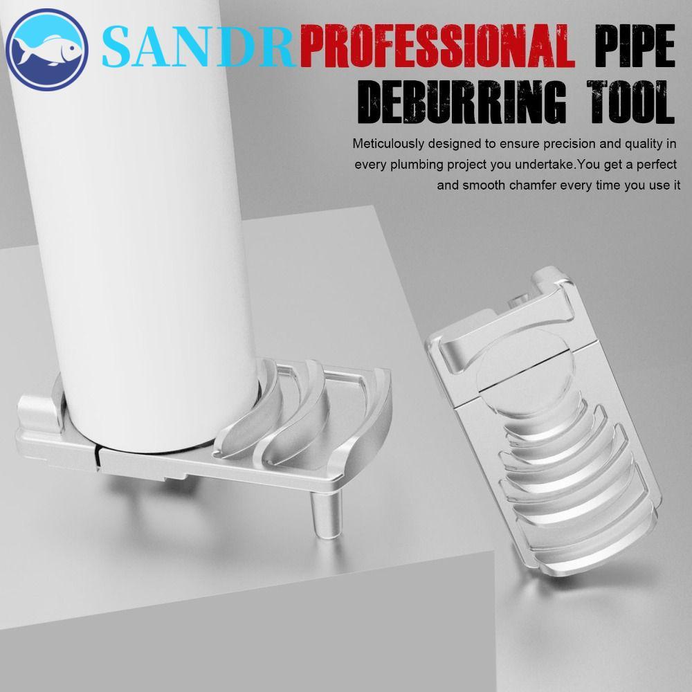 SANDR PVC Pipe Deburring Tool, Professional From 1-1/4 To 4-Inch PVC ...