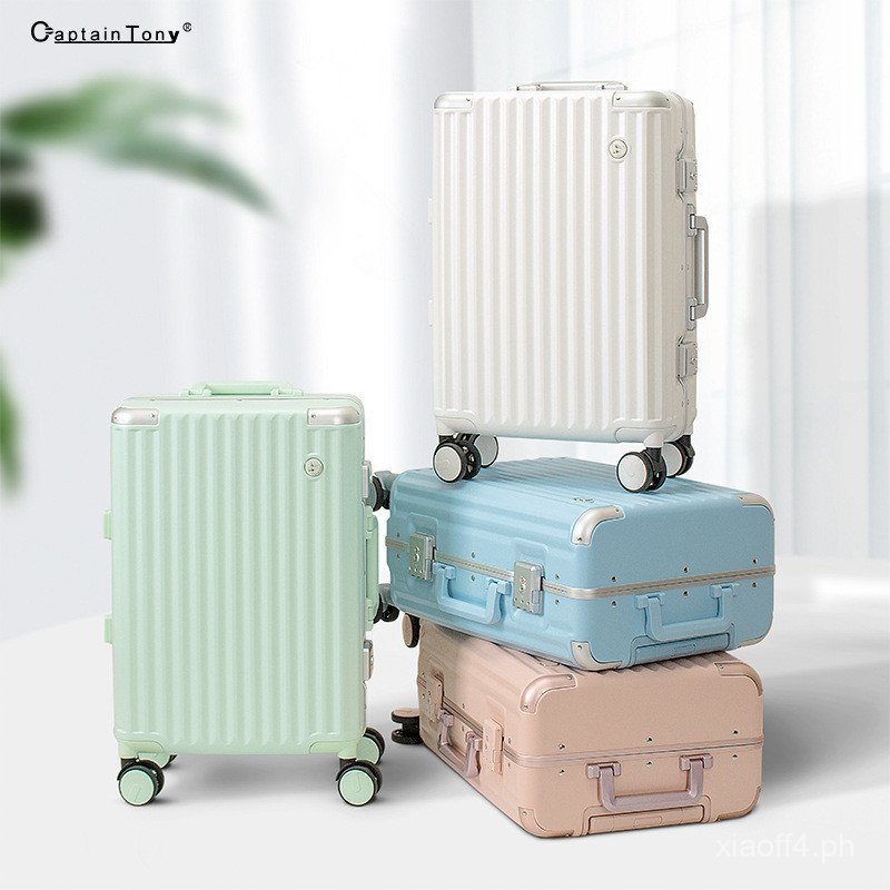 One piece dropshipping201-inch suitcase high-end aluminum frame travel ...