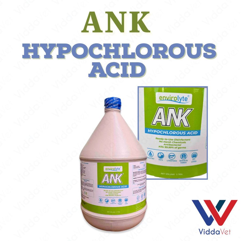 ANK Hypochlorous Acid for Farm Hygiene and Animal Housing Care | Shopee ...