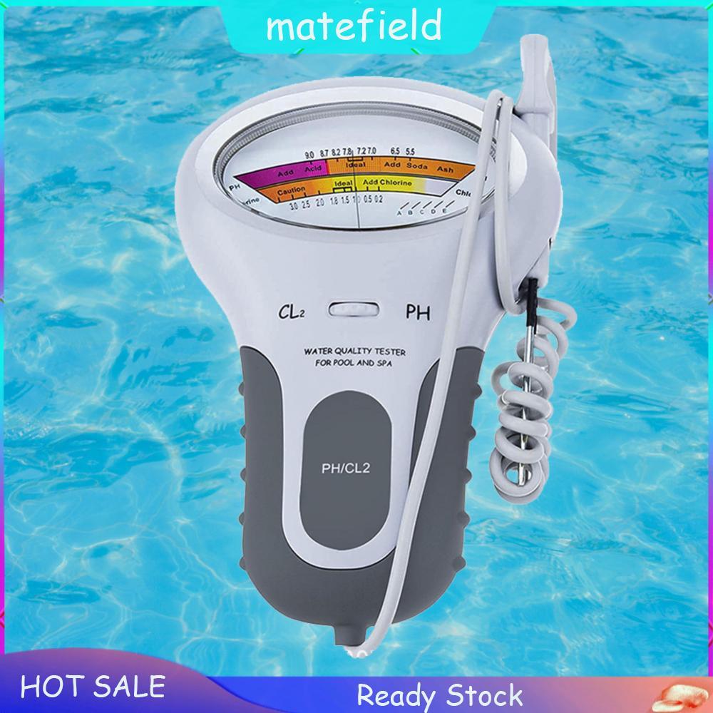 Water Quality Testing Device Professional PH Chlorine Cl2 Level Meter ...