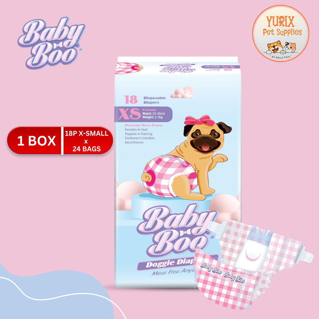 BABY BOO Diaper For Female - 1 BOX (24 BAGS) | Shopee Philippines