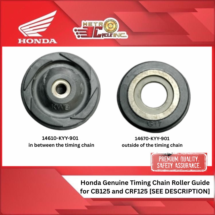 Honda Genuine Timing Chain Roller Guide for CB125 and CRF125 [SEE ...