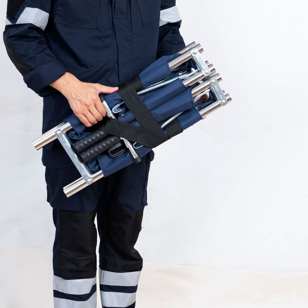 Aluminum Alloy Stainless Steel Stretcher Hospital Firefighting Folding ...