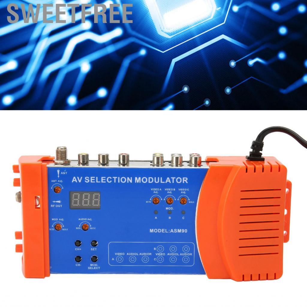 sweetfree AV Selection Modulator PAL NTSC Standard Optional ...