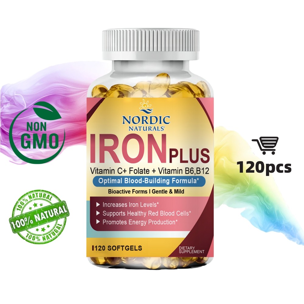 NORDIC NATURALS Iron Supplements Support Healthy Blood and Prevent Iron ...