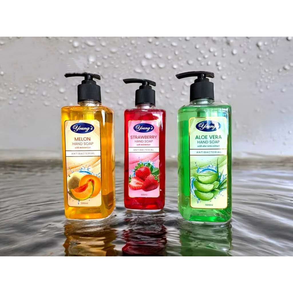Young's antibacterial liquid hand soap with moisturizer hand washing ...