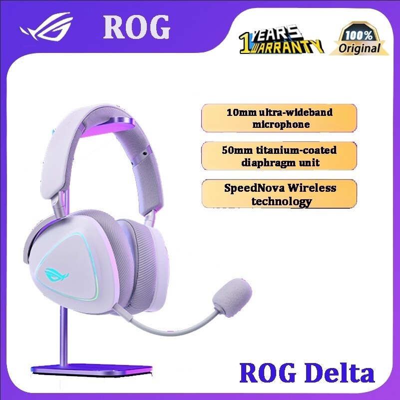 ROG Prism Overear lightweight Gaming Wired Headphones 7.1channel ...