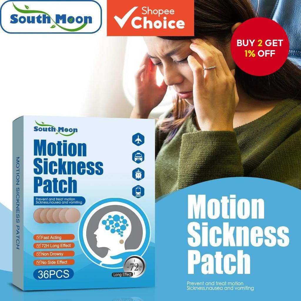 Car Motion Sickness Patch Anti Dizzy Patches Relief Seasick Nausea ...
