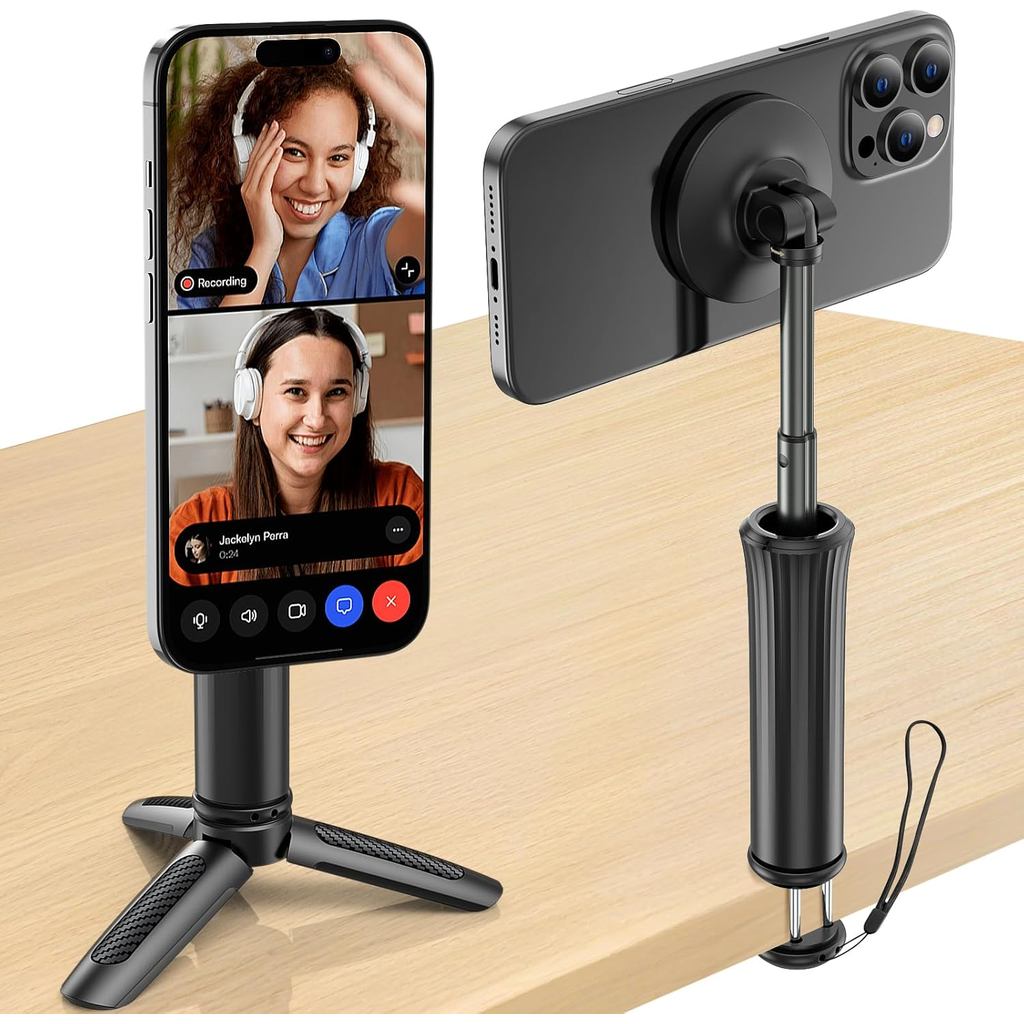 Phone Holder Stand for Desk,Adjustable Phone Holder for Recording ...