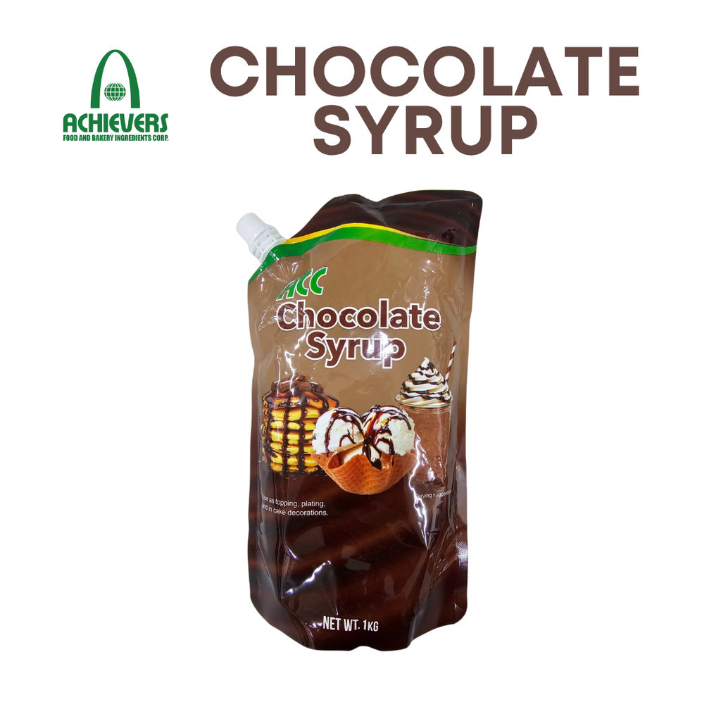 ACC AChievers Chocolate Syrup 1kg | Shopee Philippines