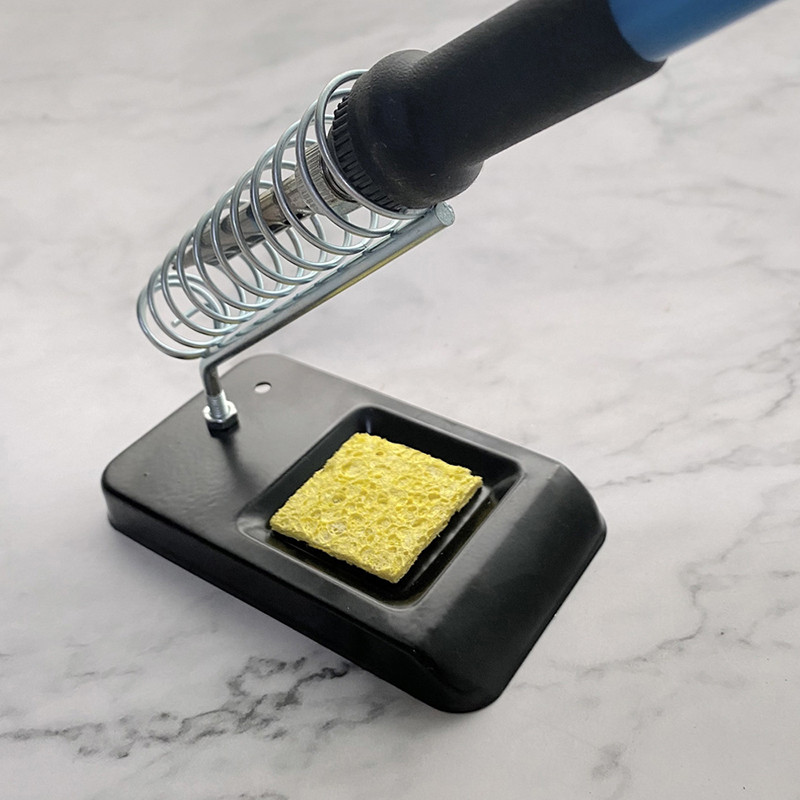 # Light # Soldering Iron Metal Rectangle Stand Holder Base Solder ...