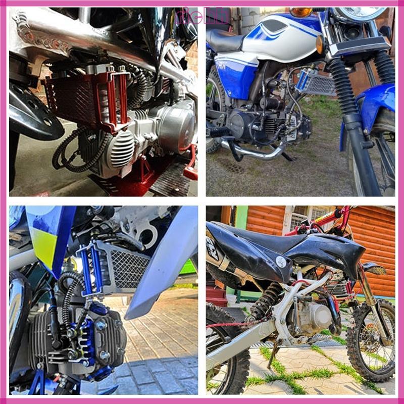 Richh Oil Cooler Radiator for Monkey Bike 50-140cc Dirt Bike Universal ...