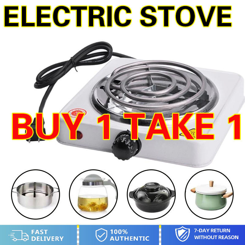 2pcs Portable Electric Stove Heavy Duty Single Burner Portable Electric ...