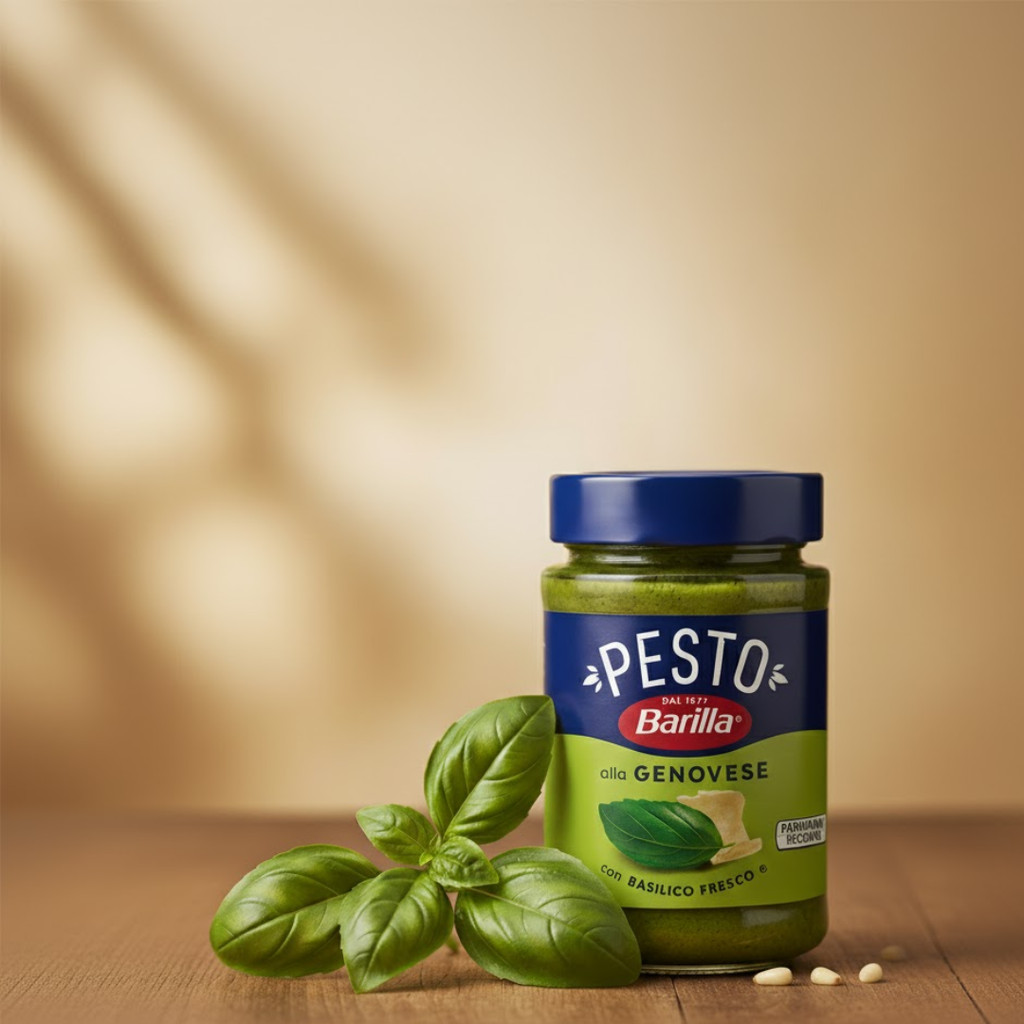 BARILLA Pesto Alla Genovese Basilico Fresco 190g Pasta Sauce Exp 14/Nov ...