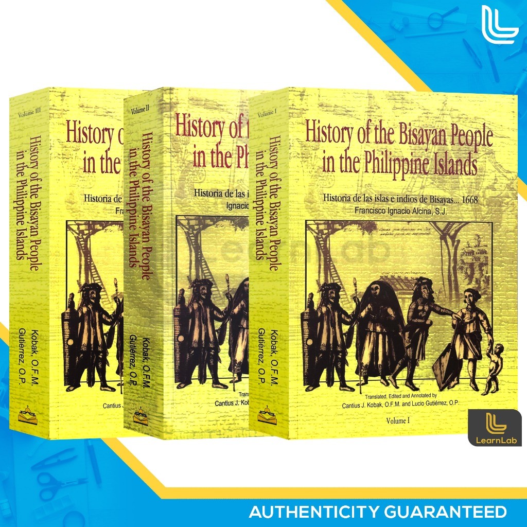 HISTORY OF THE BISAYAN PEOPLE IN THE PHILIPPINE ISLANDS VOL 1, 2, 3 ...