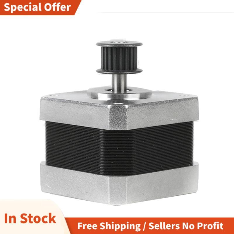 42-34 X- Stepper Motor with 2GT Synchronous Gear for -3 CR10 -5 -6 SE ...