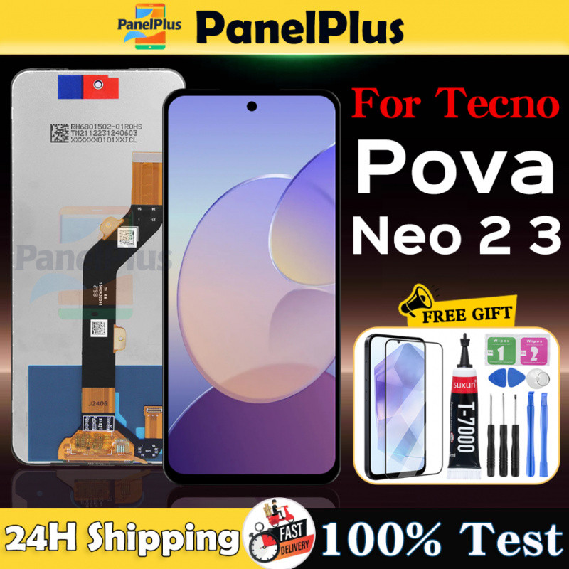 For Tecno Pova Neo / Neo 2 / Neo 3 LCD Display Touch Screen LE6 LG6n ...