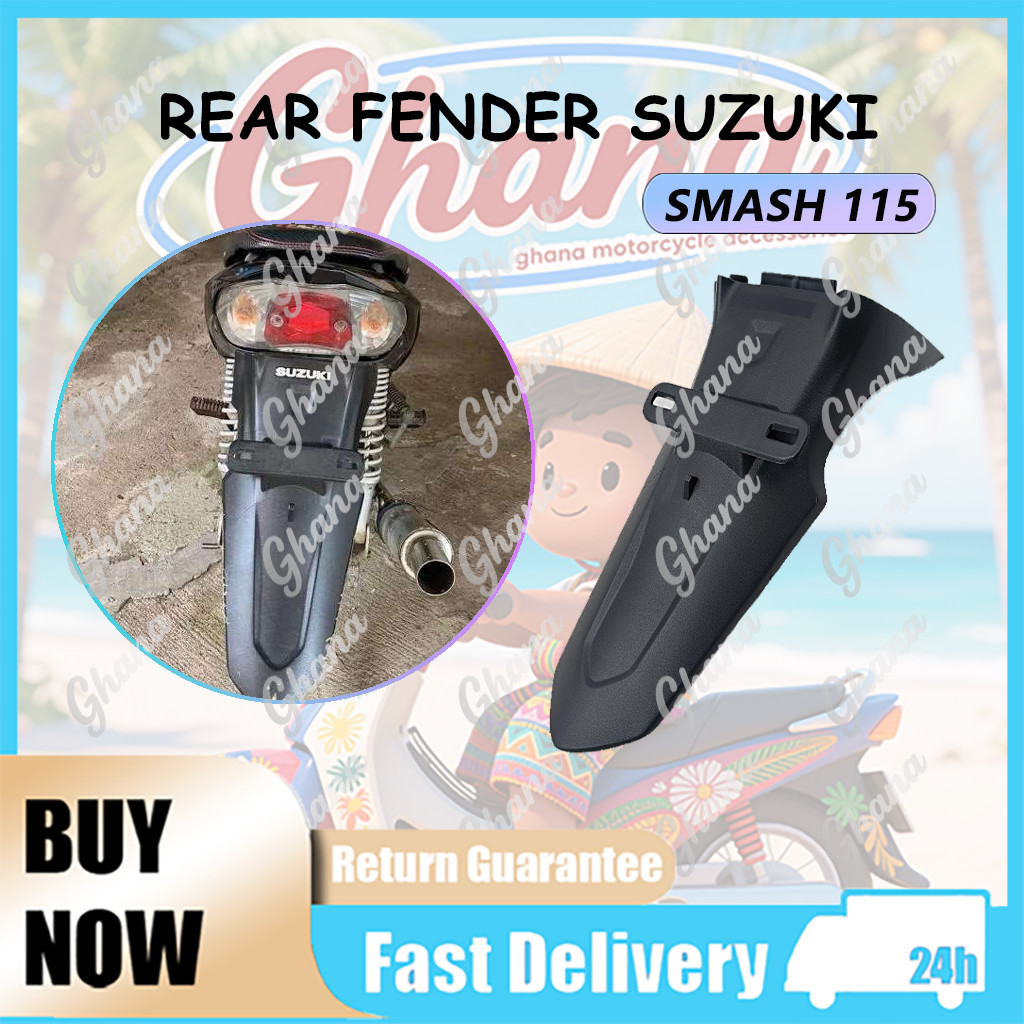 SUZUKI SMASH 115 MOTORCYCLE PARTS REAR FENDER FOR SUZUKI SMASH 115 MOTORCYCLE | Shopee Philippines