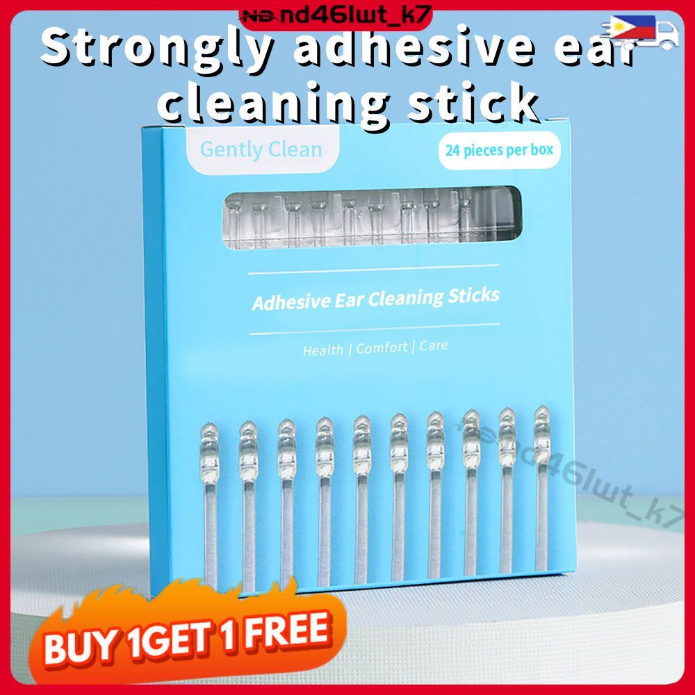 【BUY 1 TAKE 1】24Pcs Disposable Silicone EarWax Remover Set Reusable ...