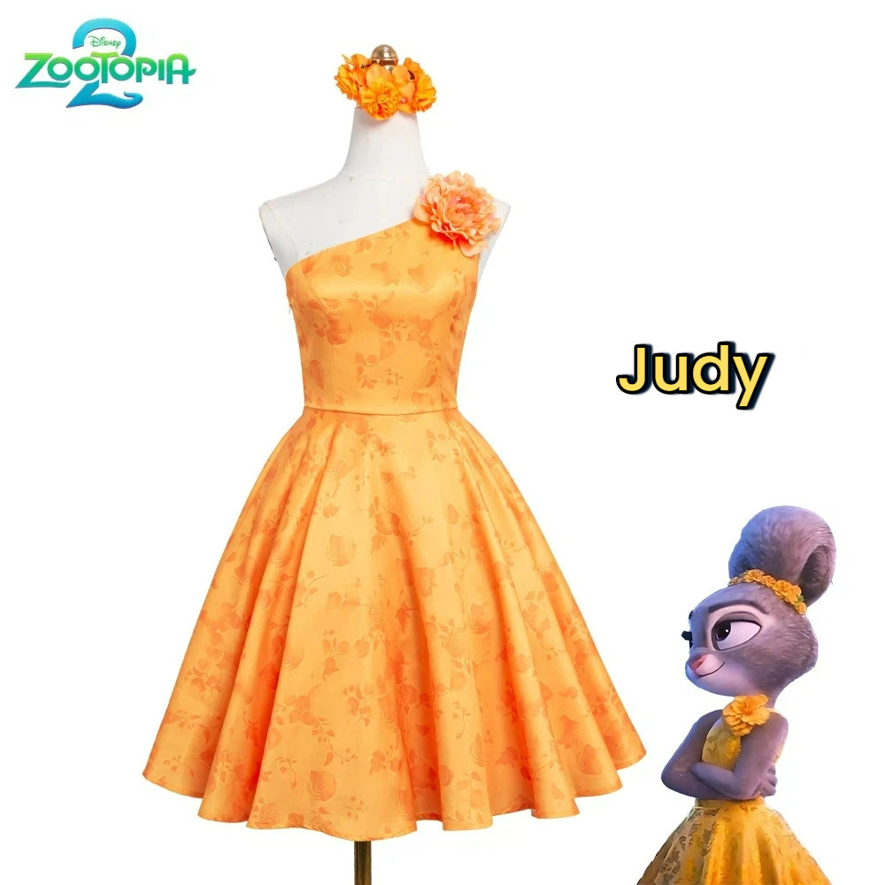 Zootopia2 Judy Cosplay Costume Zootopia Party Outfit For Kids For ...