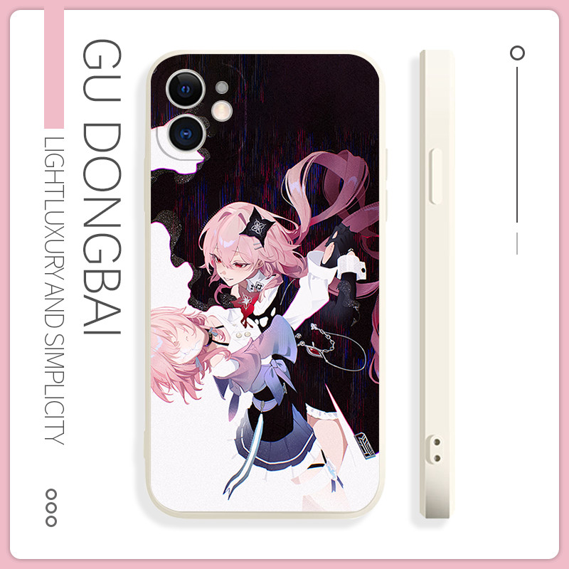 Honkai Star Rail March 7th and Evernight Case iPhone 17 16 iPhone 15 14 ...