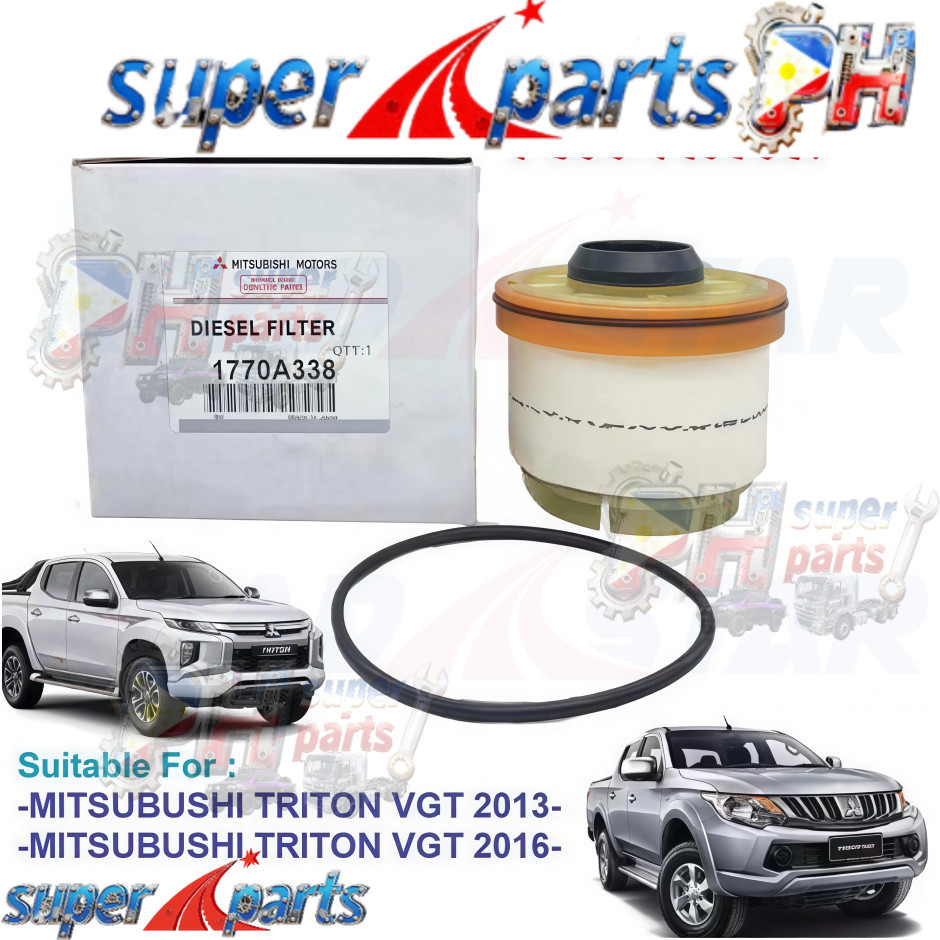 1770A338 Mitsubishi Fuel Filter 1770A338 Montero 2013-2019 Triton ...