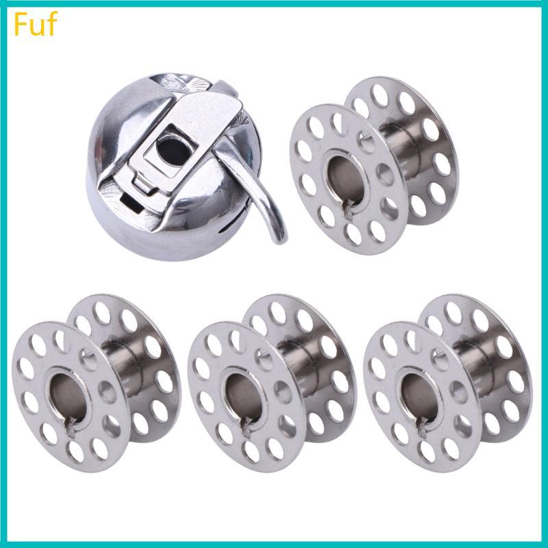 Fuf 5 Bobbin+1 Bobbin for Case Set Sewing Machine New | Shopee Philippines
