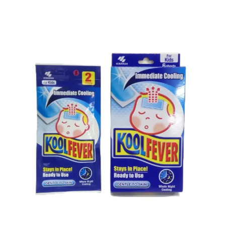 VERVE 2 SHEETS /PACK POWER COOLING KOOLFEVER COOLING GEL INFANT COOLING ...