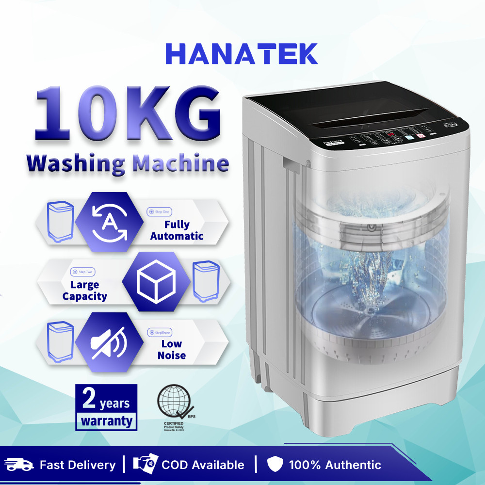 HANATEK 10kg Automatic Washing Machine Household Mini Dryer ...