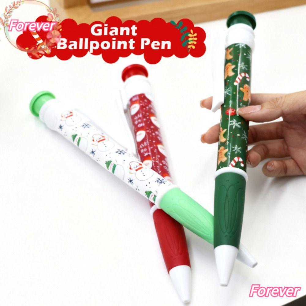 FOREVER Giant Ballpoint Pen, 28.5cm Novelty Toy Huge Ball Pen, Cartoon ...