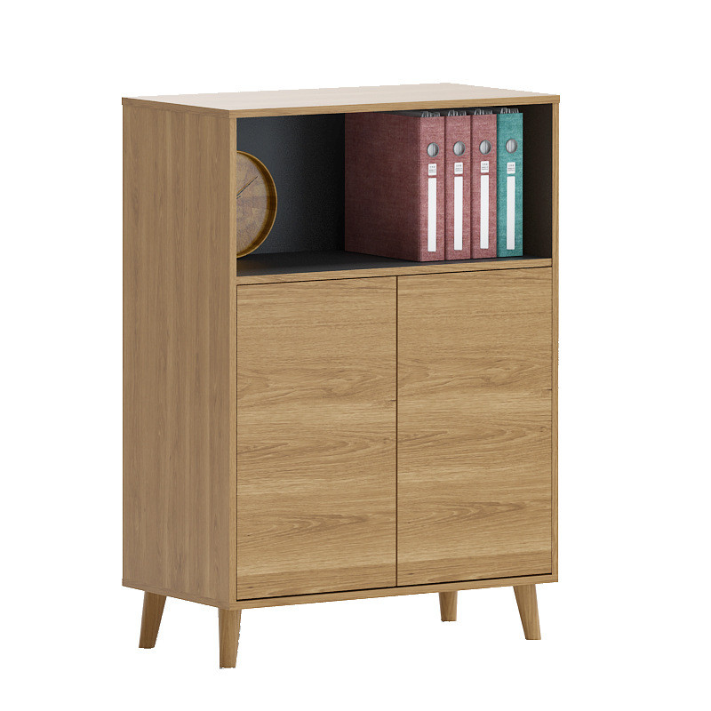 Office File Low Cabinet Combination Storage Cabinet Wooden Partition ...