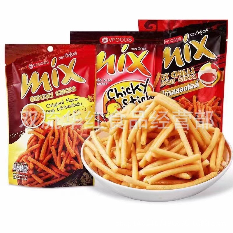 MIX Spicy Crispy Strips g Original Crispy Strips Smoke Bacon Flavor ...