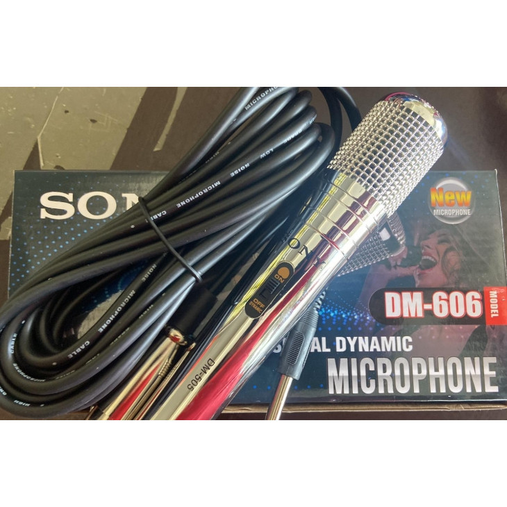 SONY Dynamic Microphone Heavy Duty Wired | Shopee Philippines