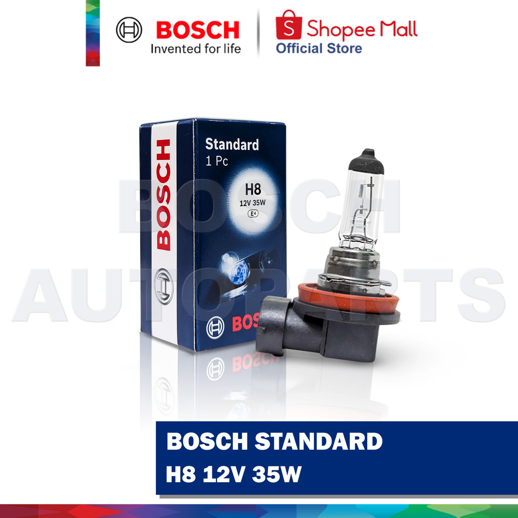 Bosch Automotive Bulb Miniature Standard Clear H9 12V, 65W | Shopee ...