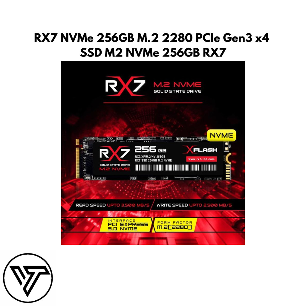 RX7 NVMe 256GB M.2 2280 PCIe Gen3 x4 SSD M2 NVMe 256GB RX7 | Shopee ...