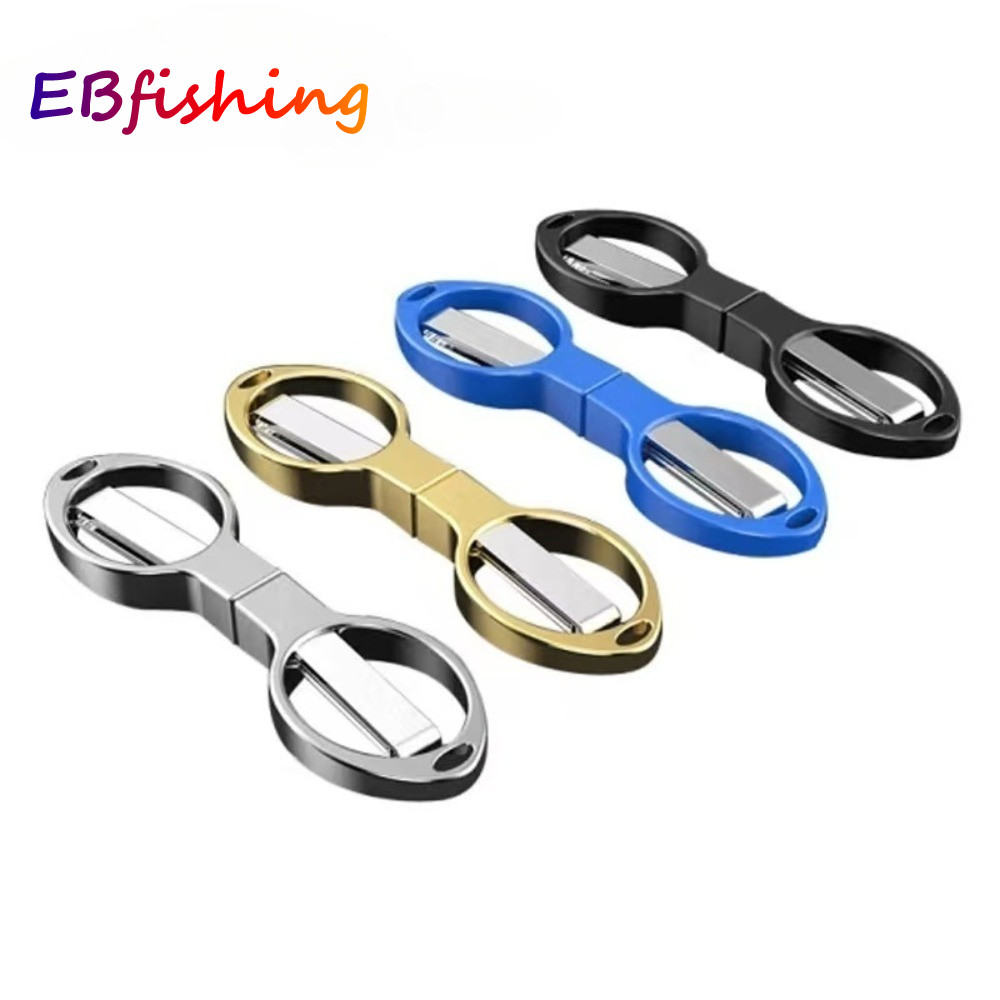 1pcs Folding Small Scissors Sub Line Main Line Scissors Fishing Line ...