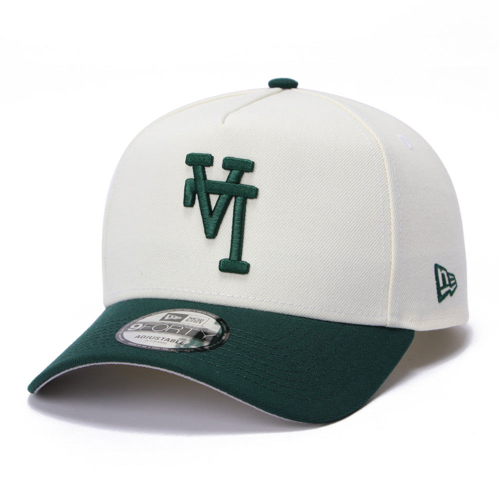 New Era Los Angeles Dodgers Upside Down White Dark Green 9FORTY A-Frame ...