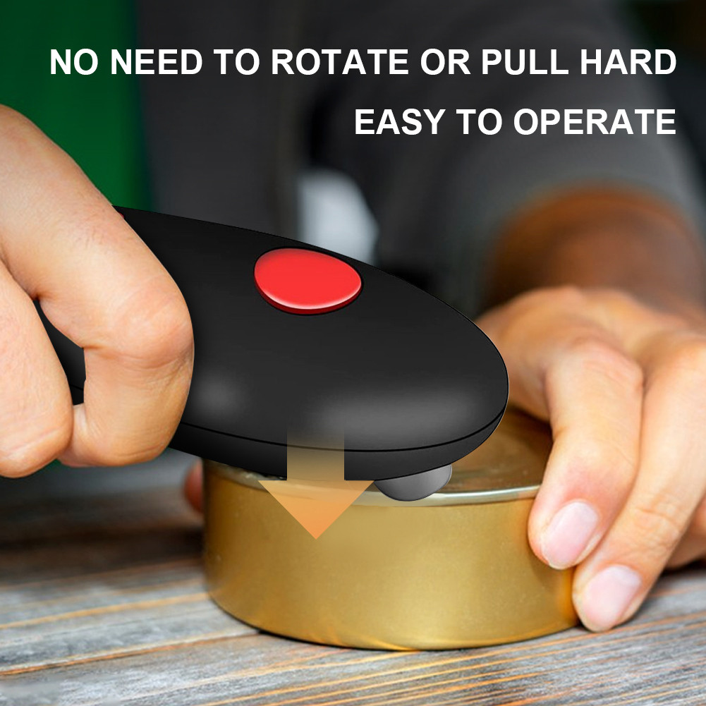 COD⭐ One Touch Automatic Smooth Edges Jar Opener Battery Powered ...