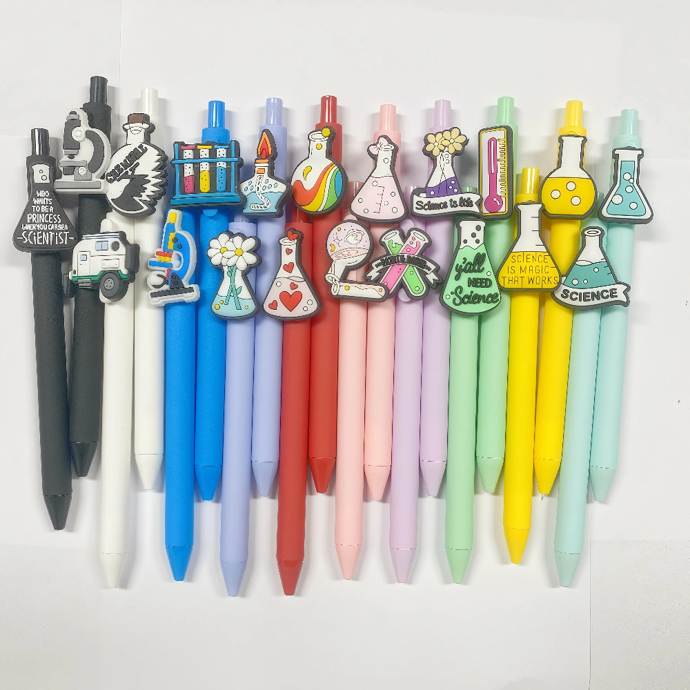 20pcs Science Gel Black Ink Pens for Birthdays Party Favors Scientific ...