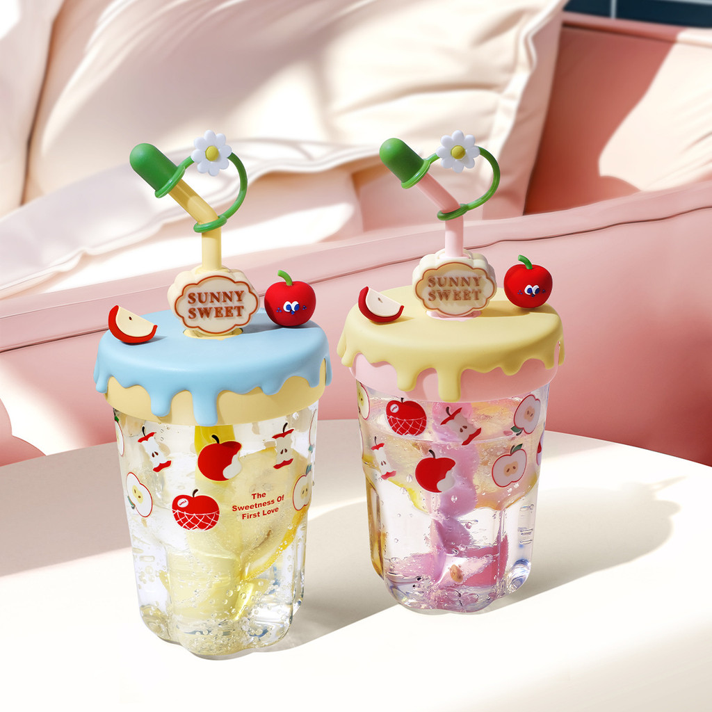 2025 New Style Apple Cream Blender Cup High-value Portable Milk Cup ...